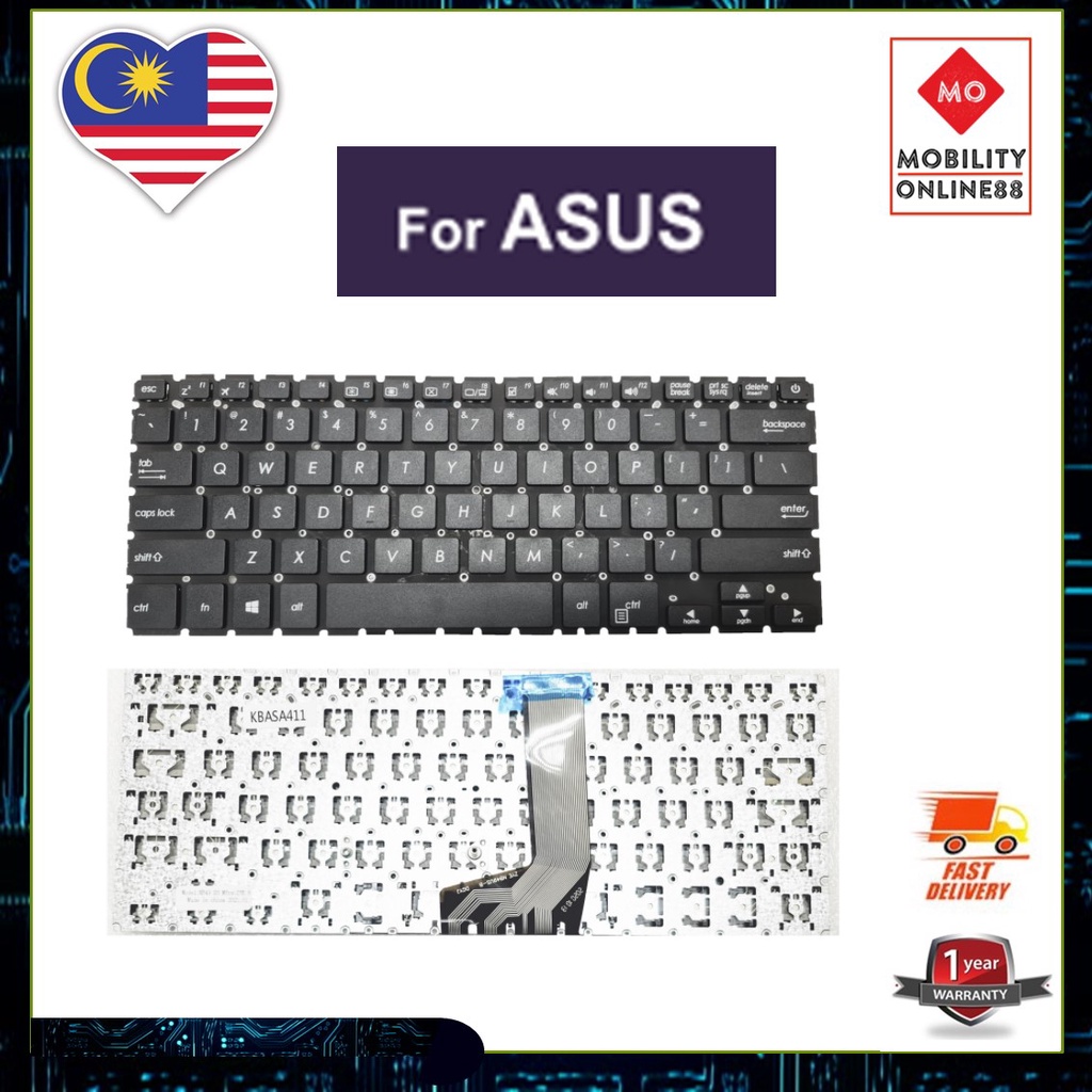 Asus A411 X411 X406 Laptop Keyboard | Shopee Malaysia