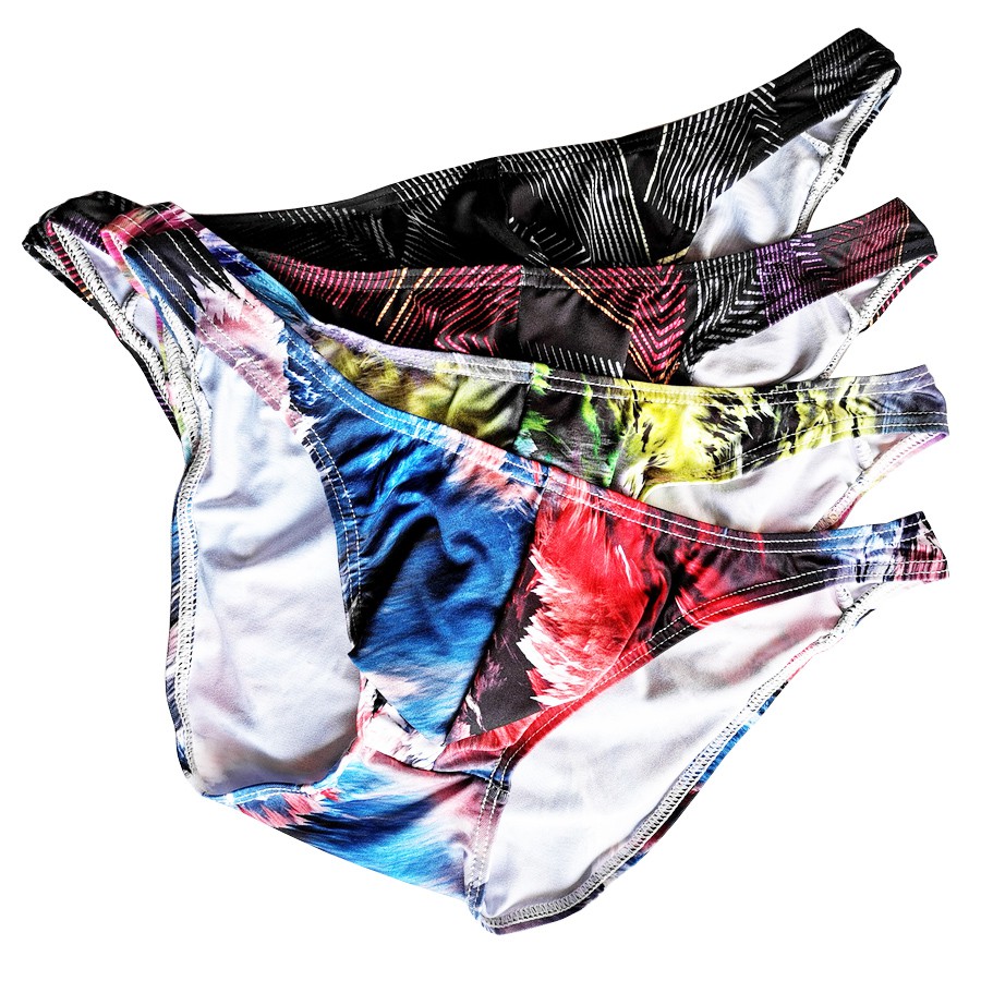 Triangle Briefs Men's Underwear Printed Underwear Comfortable Briefs ...