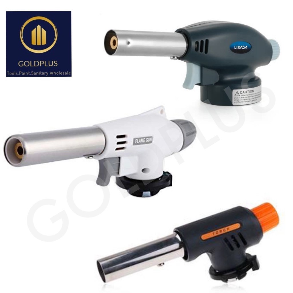 💥READY STOCK💥 Camping Gas Torch Butane Burner Welding Fire Maker Flame ...
