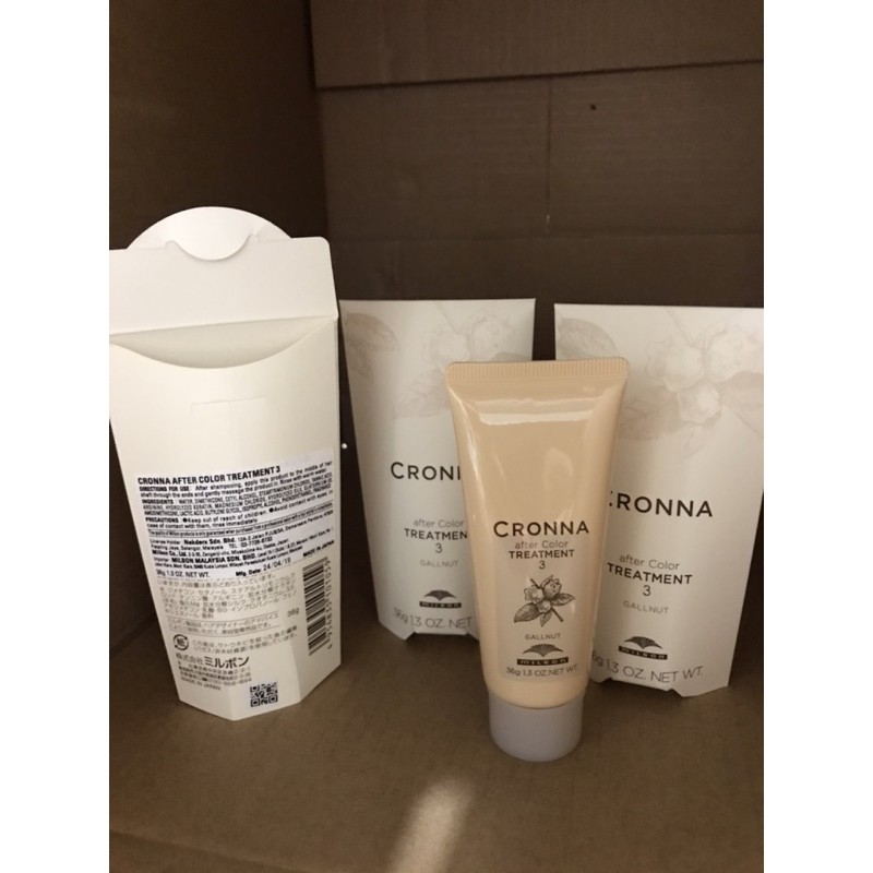MILBON CRONNA AFTER COLOR TREATMENT 3(36g x 3pcs) | Shopee Malaysia