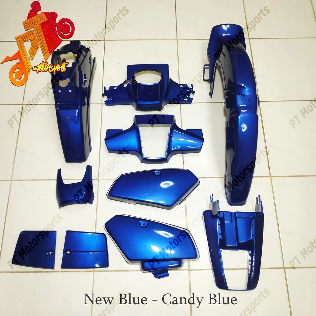 Honda Gbo J C70 Cover Set-Metallic Blue Black Maroon Candy Red Gold-P ...