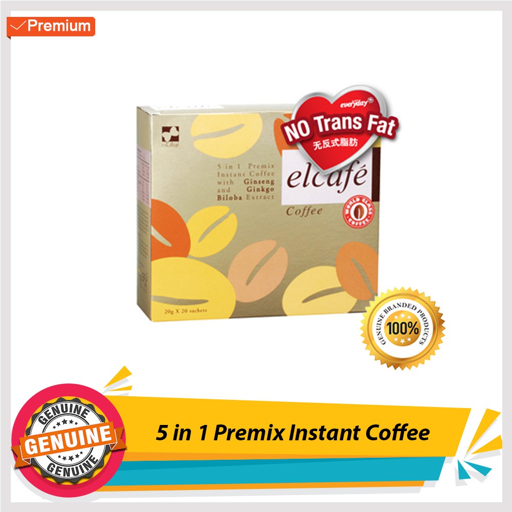 Elken Elcafe Ginseng (20g x 20s) - BEC0020 | Shopee Malaysia