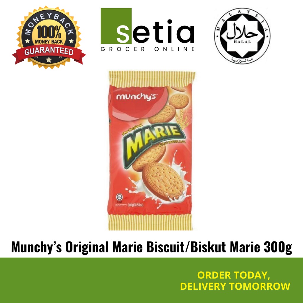 Munchy’s Original Marie Biscuit/Biskut Marie 300g | Shopee Malaysia