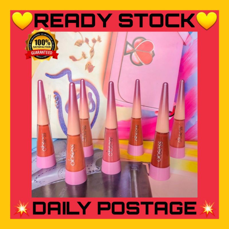 🔥HOT ITEM🔥LIPMATTE OBSESS COSMETICS💯 ORIGINAL | Shopee Malaysia
