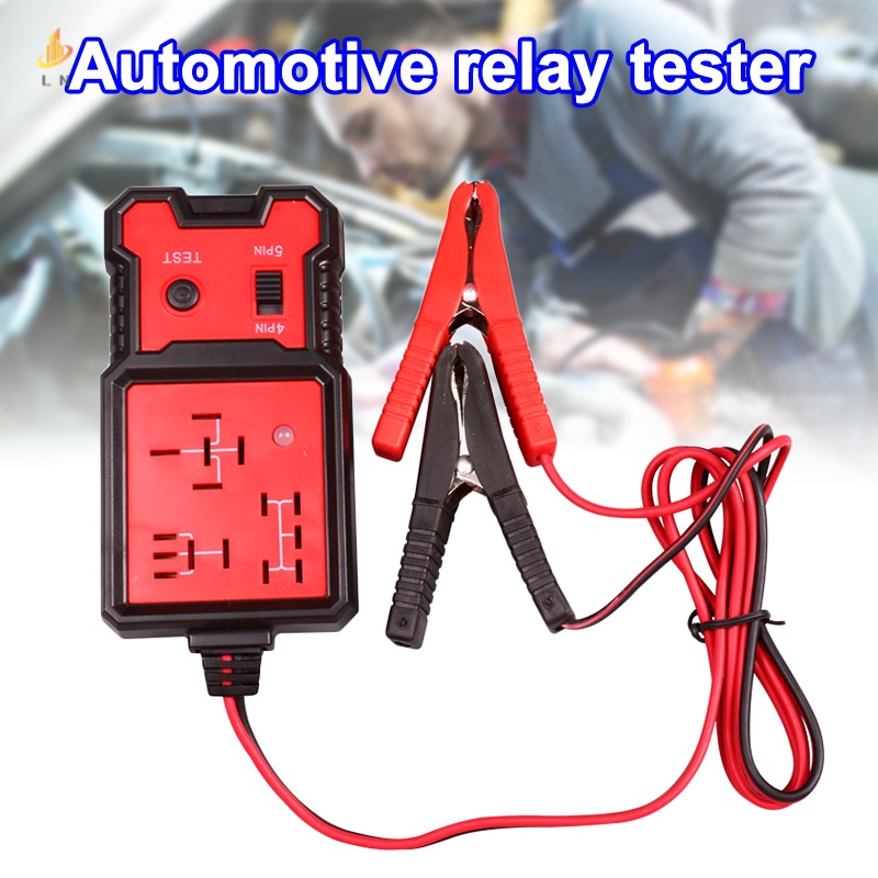 12V Automobile Relays Tester Detection Diagnostic Instrument with 1 ...