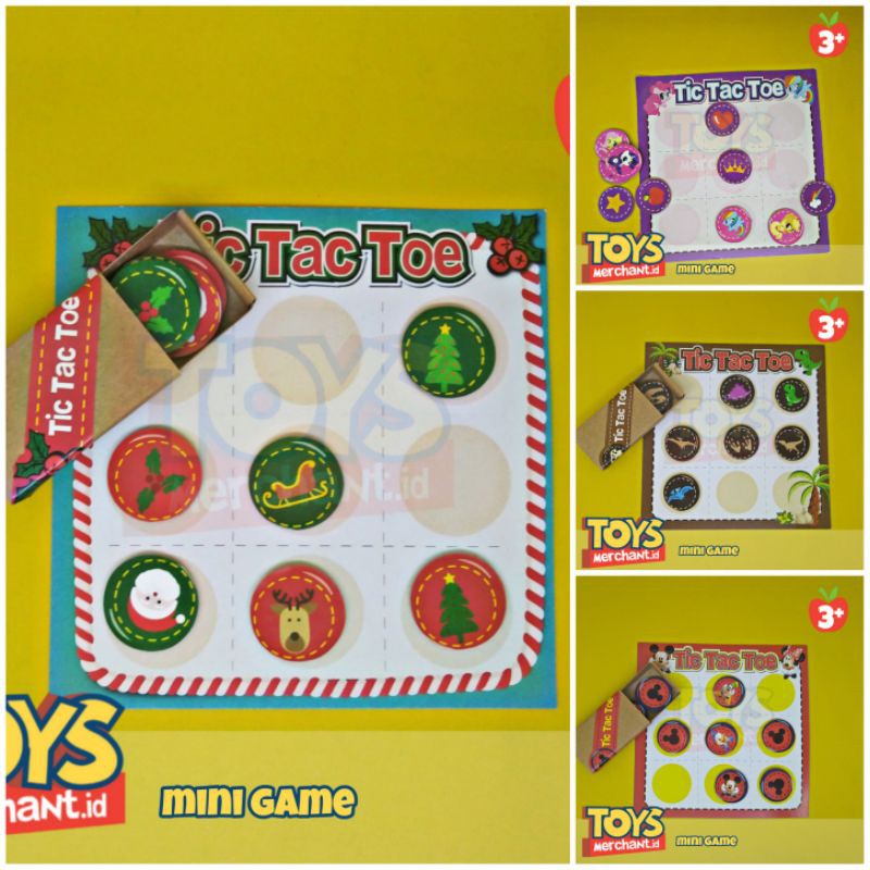 Mini Game Tic Tac Toe / Children's Toy Snakes and Ladders Board Game ...