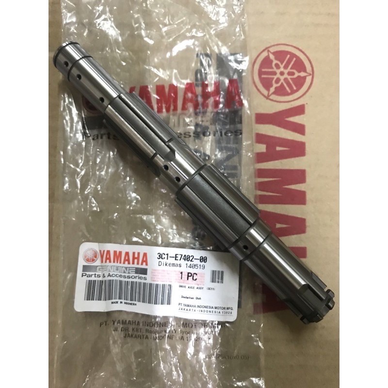 Y15 YSUKU LC5SPEED FZ FZ150i LC135 5S DRIVE AXLE SPROCKET SHAFT DEPAN ...