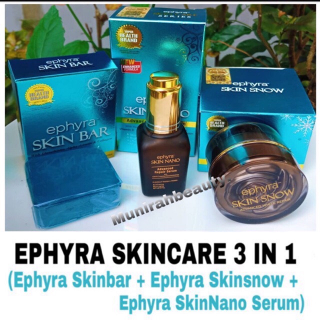 EPHYRA SET SKINCARE SERIES 3 IN 1 (💯% ORIGINAL) | Shopee Malaysia