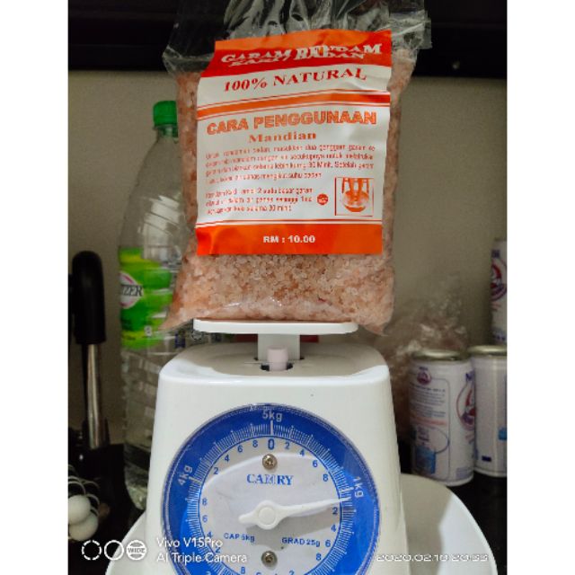 GARAM BUKIT 1KG rendam kaki/badan Garam bukit himalaya 1KG ++ | Shopee ...