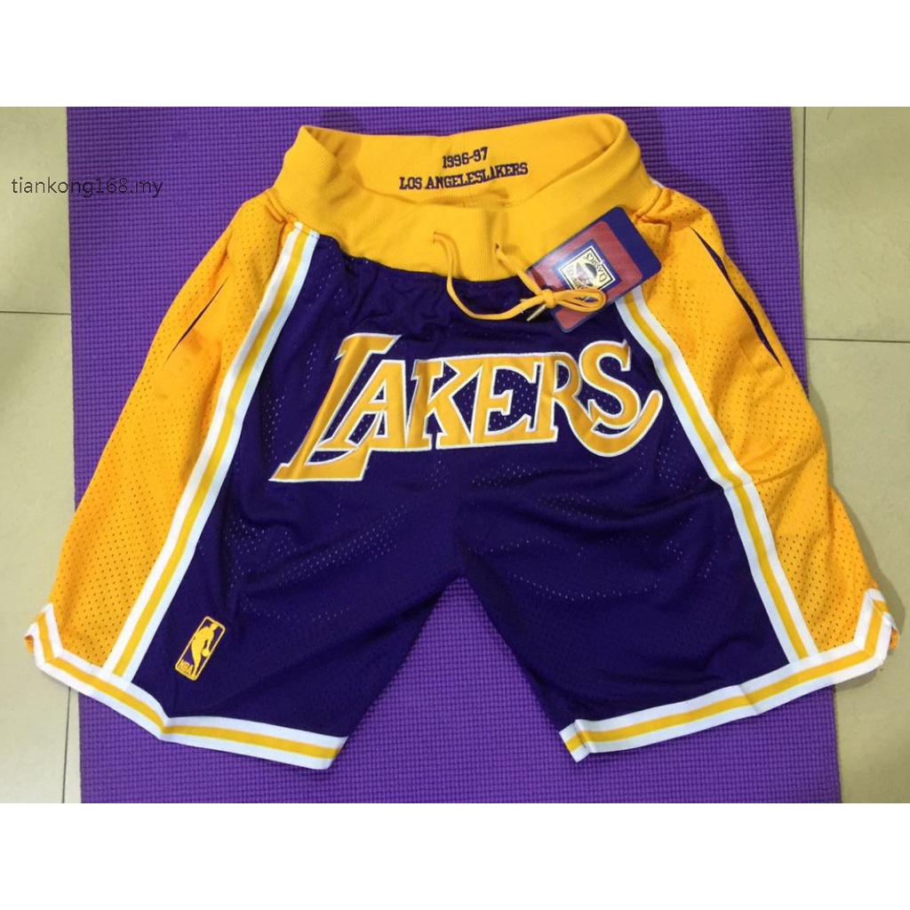 pockets available new NBA men’s Los Angeles Lakers LeBron James Anthony ...
