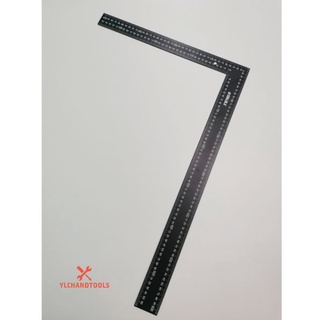 [READY STOCK] 600mm x 400mm BLACK STEEL TRY SQUARE RULER SESIKU ANGLE ...