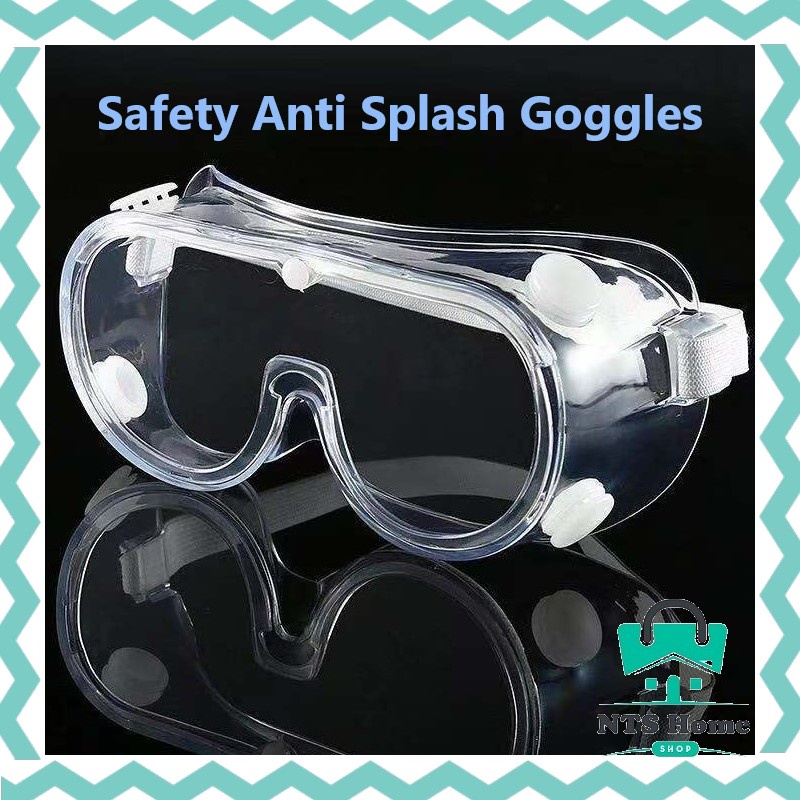 🔥nts Ready Stock🔥 Anti Fogging Safety Goggles Soft Silicone Eye