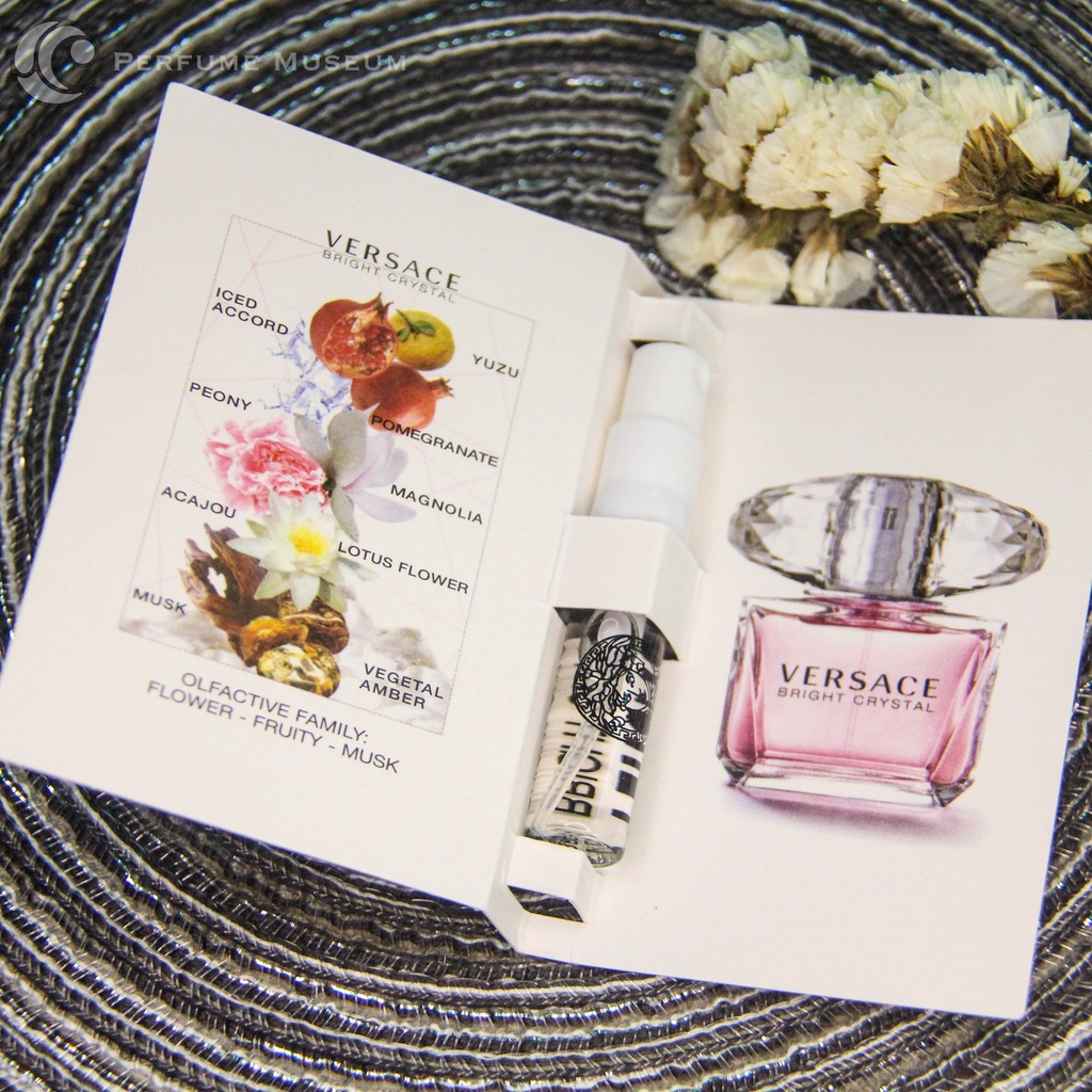 2ML Vial Perfume Versace Bright Crystal | Shopee Malaysia