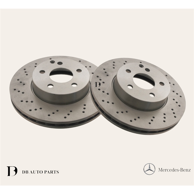 ORIGINAL MERCEDES BENZ C-CLASS W204 C180 C200 FRONT SPORT VERSION BRAKE ...
