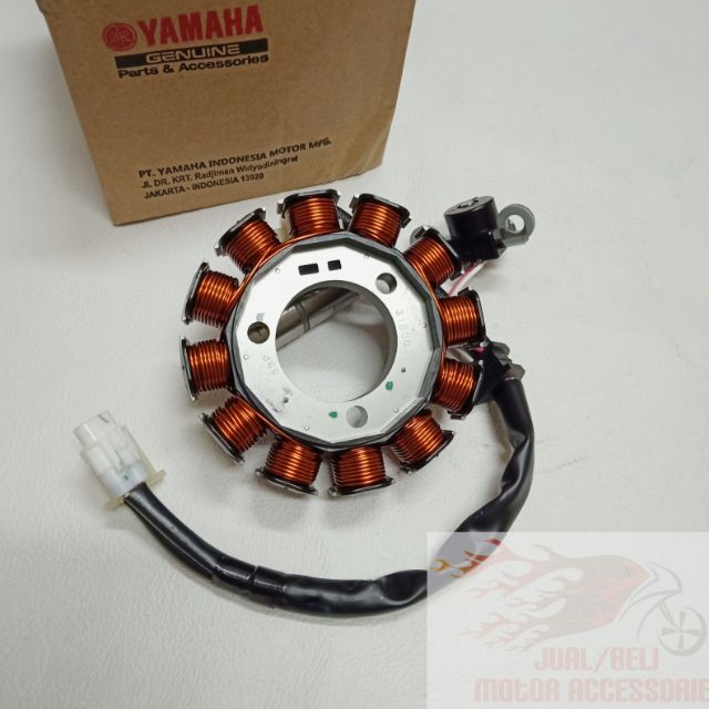 100%ori Yamaha Stator Coil Assy LC135/Y15/SRL115/srl115 fi/srl110/ego ...