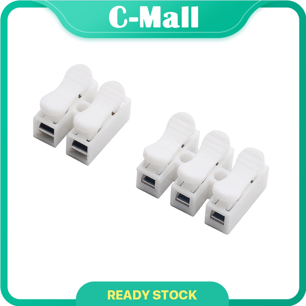 C-MALL Fast Wire Connector CH1 CH2 CH3 CH4 Reusable Terminal Block Safe ...