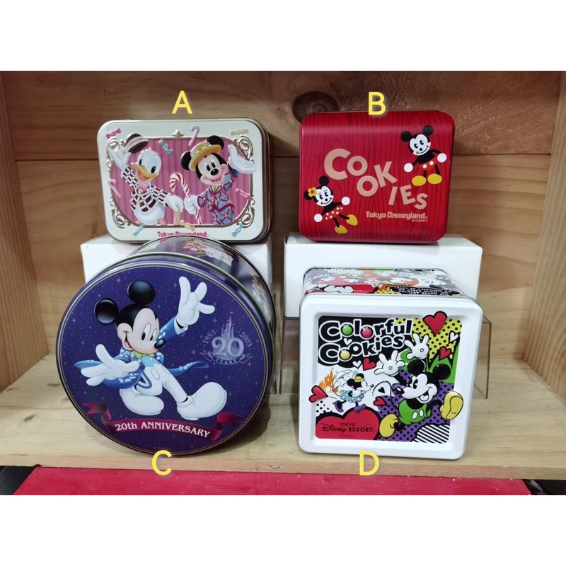 Disney Mickey Mouse Cookies Tin Box collection | Shopee Malaysia