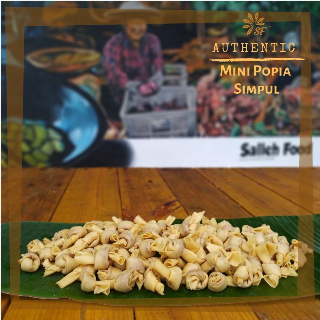 Snack Popia Simpul [400g] [𝗦𝗮𝗹𝗹𝗲𝗵 𝗙𝗼𝗼𝗱] | Shopee Malaysia