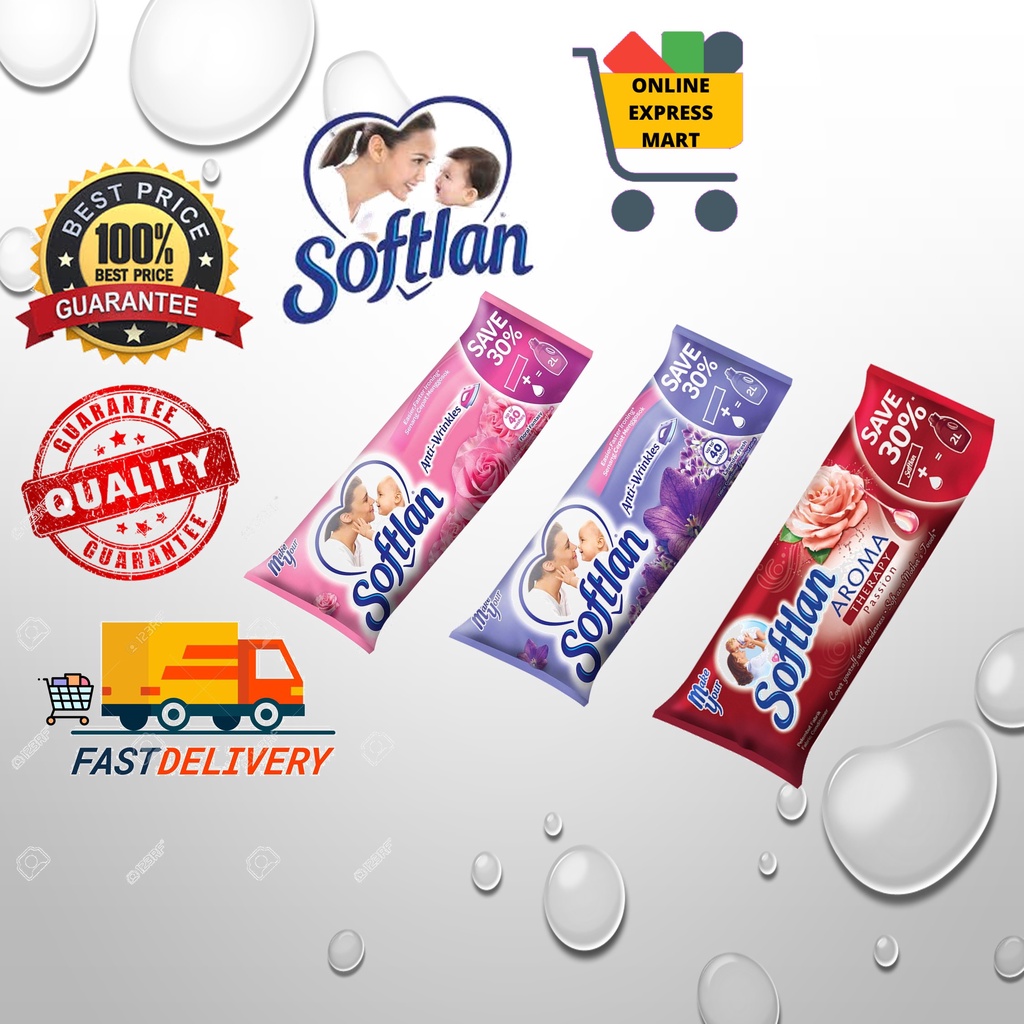 Softlan Aroma Therapy Passion (Red) / Lavender Fresh (Purple) Fabric ...