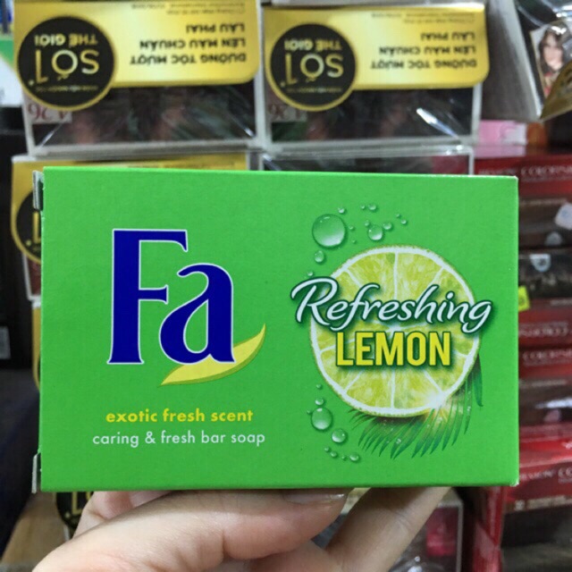 Fa Refreshing Lemon Lump Soap 90g | Shopee Malaysia
