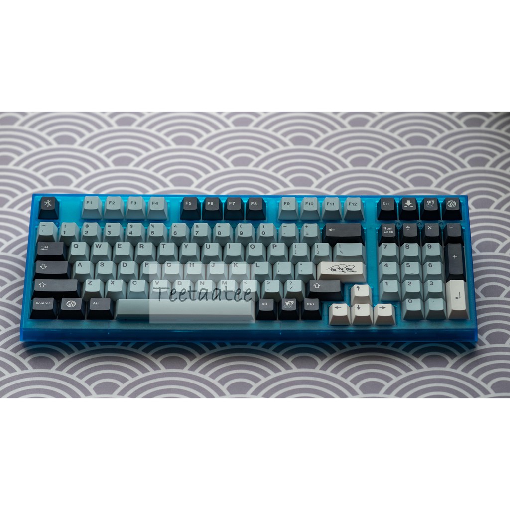 [FREE SHIPPING] Mizu | PBT | Cherry Profile Keycaps (READY STOCK ...