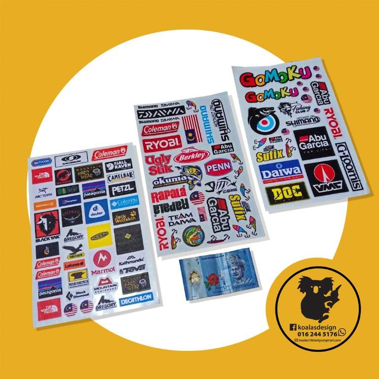 STICKER OUTDOOR PANCING CAMPING KALIS AIR | Shopee Malaysia