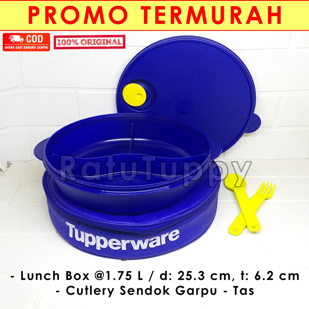 Large Crystalwave Lunch Set Tupperware | Shopee Malaysia