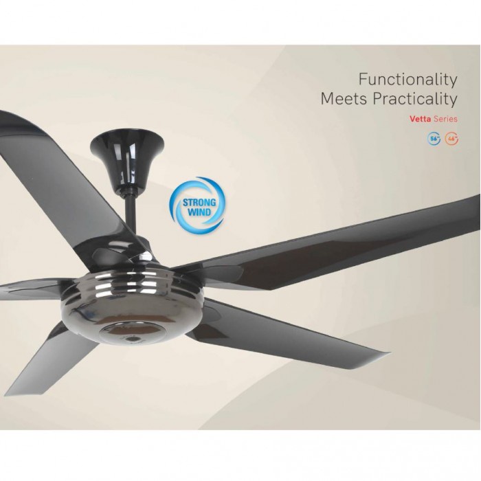 Rubine Vetta Ceiling Fan (2 x 56") [Free OSUKI Drawer] RCF-VETTA56-5B | Shopee Malaysia