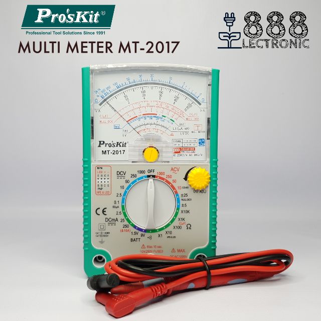 Pro'sKit MT2017 N ANALOG MULTIMETER | Shopee Malaysia