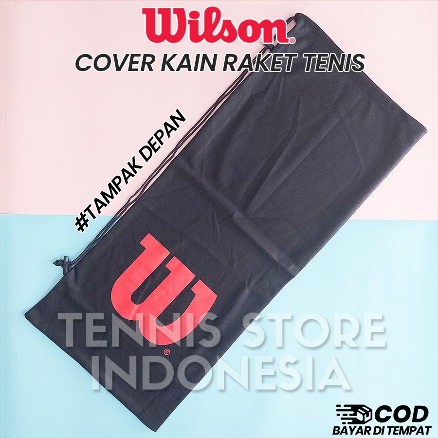 Wilson Logo Tennis Racket Cover | Shopee Malaysia