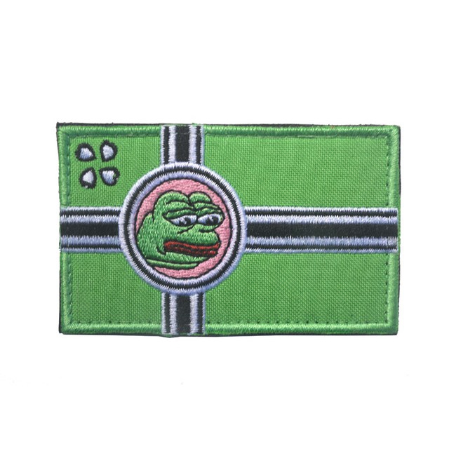 Sad Pepe The Sad Frog Patch Meme Iron On Embroidered Applique Patch ...