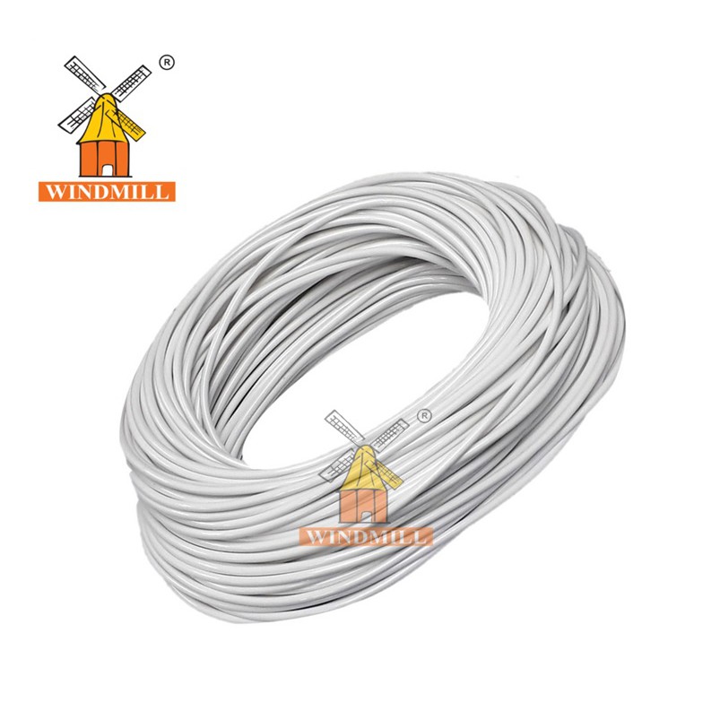 WHITE 6/4mm Micro Tubing 80meter Irrigation Micro White Hose tiub mikro ...
