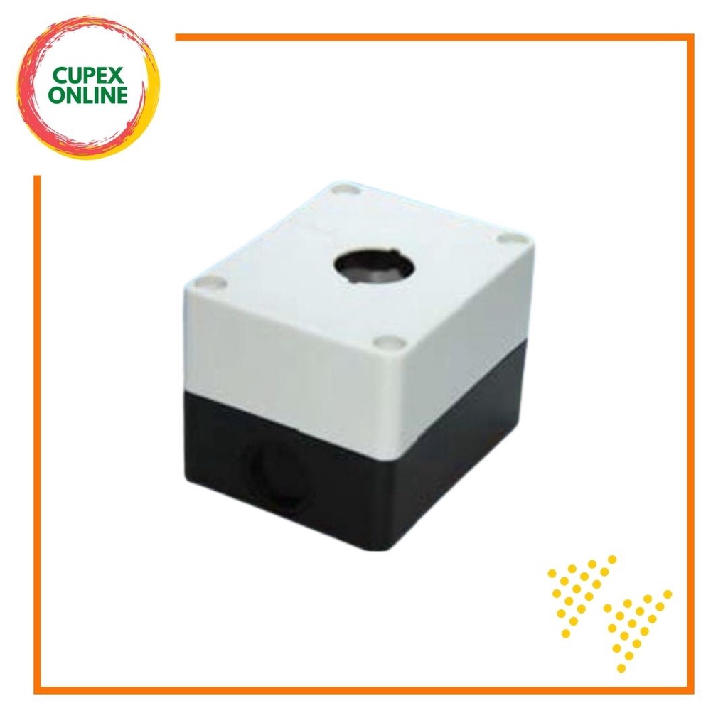 CIKACHI BOX-221 Push Button Switch Box 22mm 1 Hole (cupex) | Shopee ...