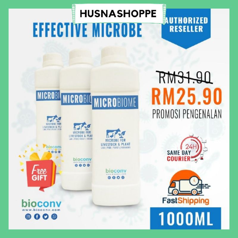 EM 4 🔥 Suburkan Tanaman Ternakan Akuakultur Effective Microorganisms ...