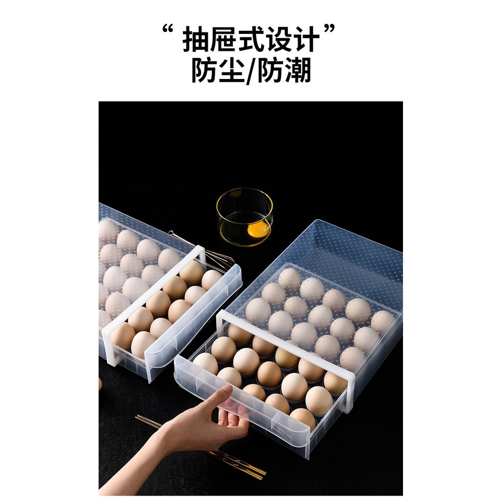 Grids Egg Drawer Storage Box Container | Shopee Malaysia