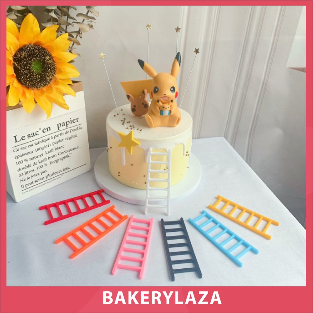 (READY STOCK) Ladder Happy Birthday Ladders Cake Topper Decoration ...