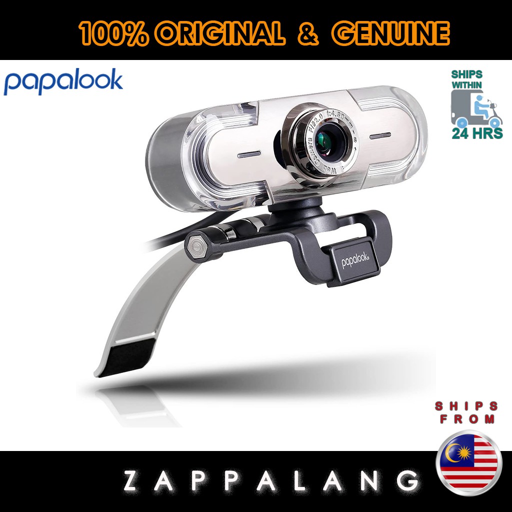 PAPALOOK PA452 30FPS Webcam 1080P Full HD PC Skype Camera with ...