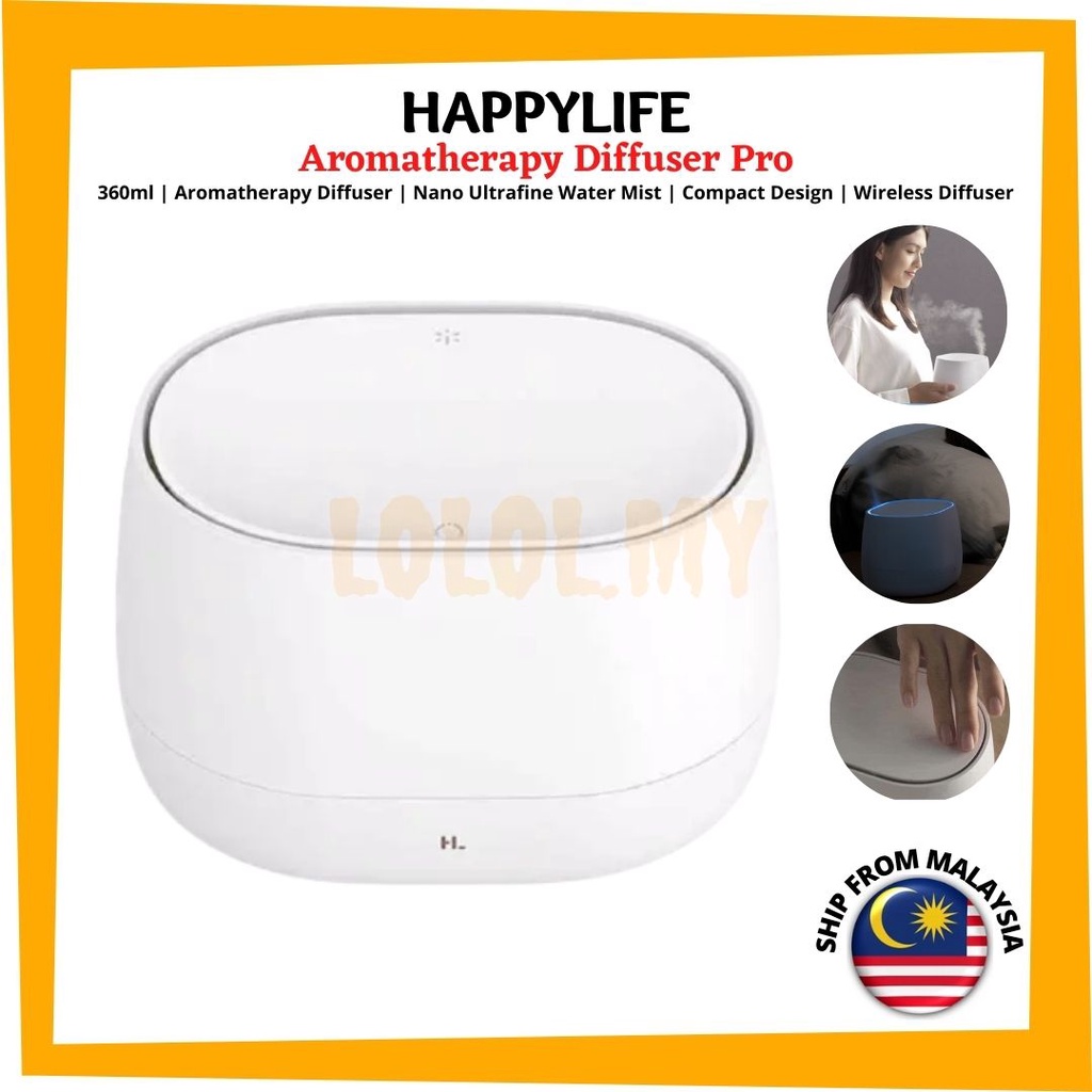 HL Pro Humidifier Air Aromatherapy Aroma Diffuser 360ml Portable USB-C ...