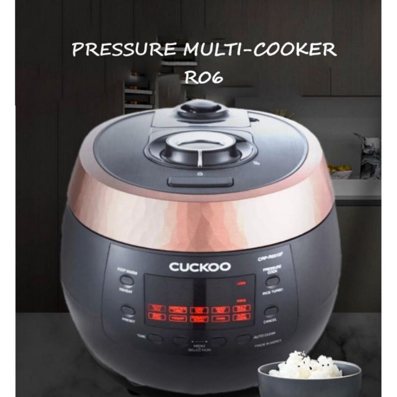 PROMOTION 🔥🔥🔥Cuckoo Pressure Multi-Cooker R06 1.8Litre (Ready Stock) | Shopee Malaysia