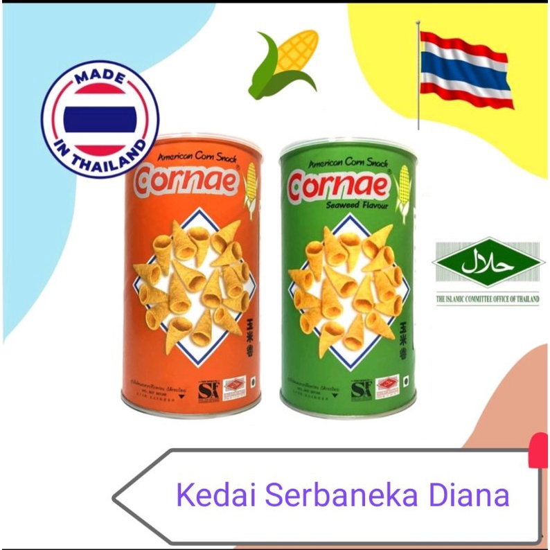 Cornea Corn Snack Original flavor and Seaweed flavor, READY STOCK ...