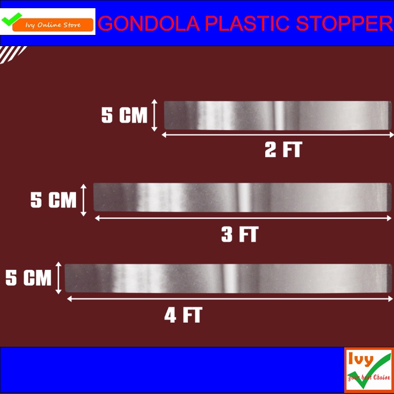 Ready Stock Gondola Plastic stopper /Supper Market Plastic stopper ...