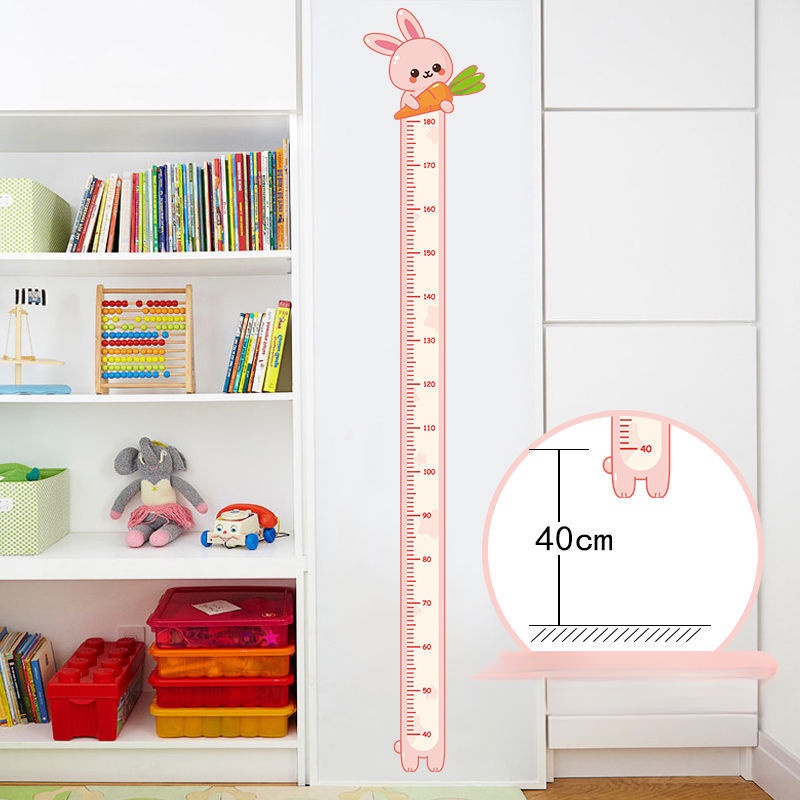 Growth Chart for Kids - Cute Personalized Wall Sticker - Ruler for ...