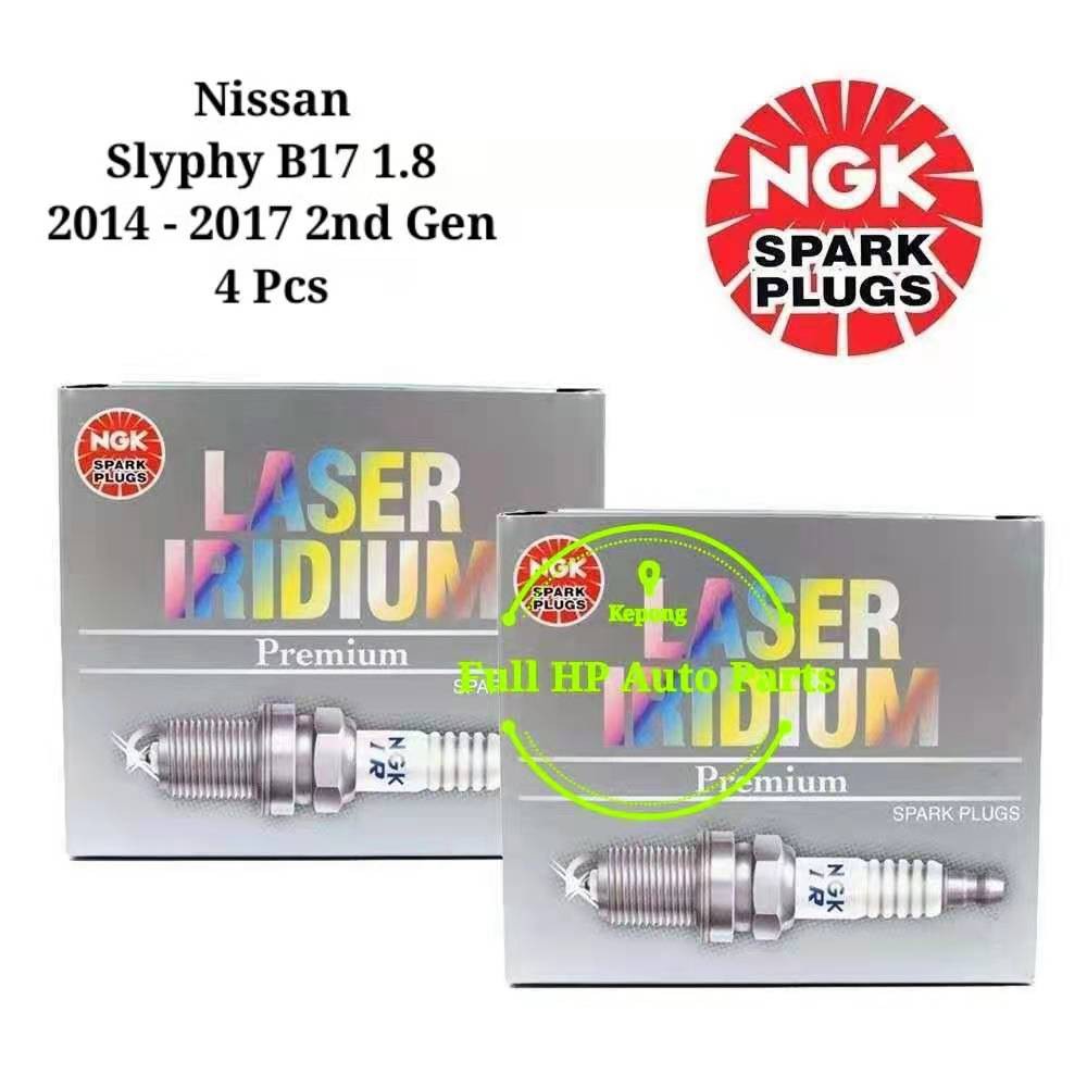NGK Laser Iridium Spark Plug for Nissan Sylphy 1.8 B17 2014 - 2017 (2nd ...