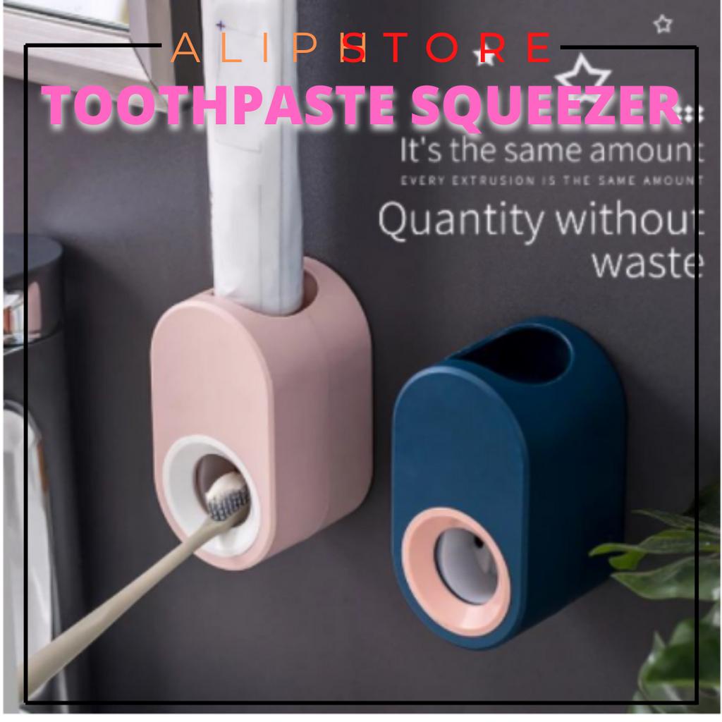 Fully Automatic Wall Mounted Toothpaste Squeezer Push Automatic Hole ...