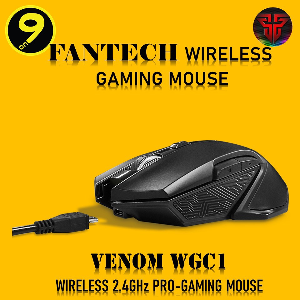 FANTECH GAMING MOUSE VENOM WGC1 | Shopee Malaysia