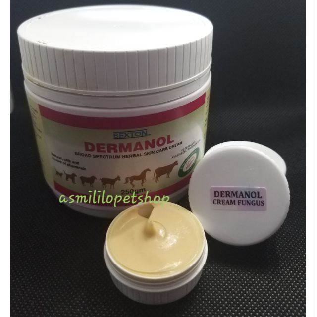 Cream kurap fungus luka untuk kucing dan anjing 16 grm (dermanol cream ...