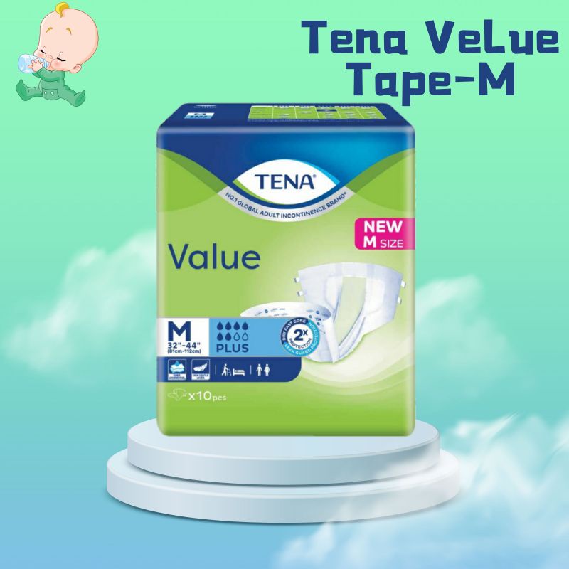 Tena Value Adult Diapers M10/L8/XL8 | Shopee Malaysia