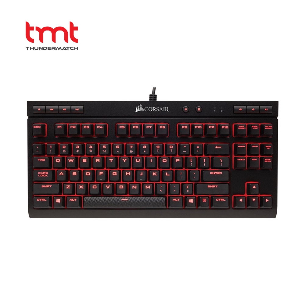 Corsair K63 Compact Mechanical Gaming Keyboard - Cherry MX Red | Shopee Malaysia