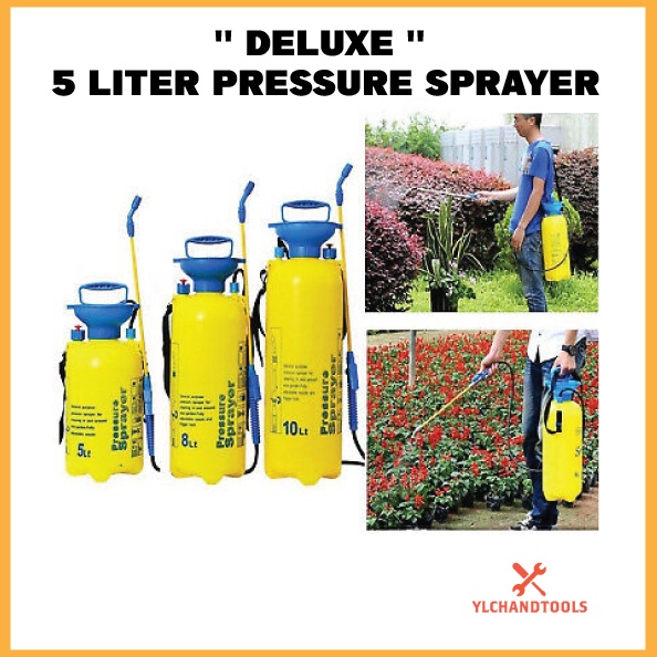 5 LITER '' DELUXE '' PRESSURE SPRAYER -五公升药水泵 | Shopee Malaysia