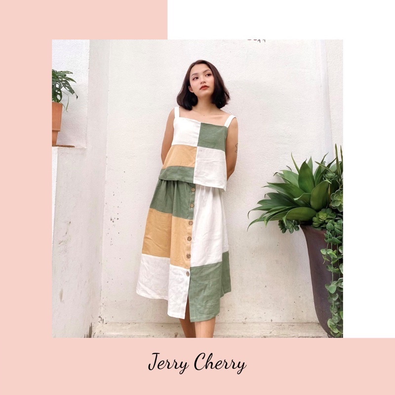 Caro Color Scheme Skirt Set | Shopee Malaysia